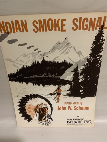 Indian Smoke Signal piano solo by John W. Schaum | eBay