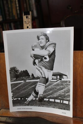 Vintage Photo Mike Bomgardner Duke Blue Devils Football 1974 | eBay