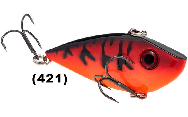 Strike King Reyesd12 421 Red Eye Shad Crankbait 1/2oz Orange Craw Lure ...