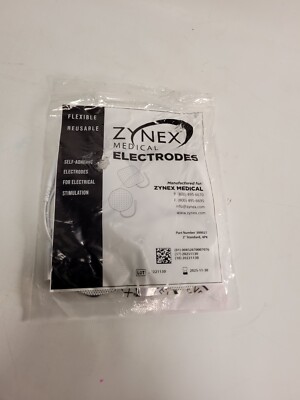 Zynex Medical Electrodes Pack of 4 Pads #300027 Reusable 2" Standard | eBay