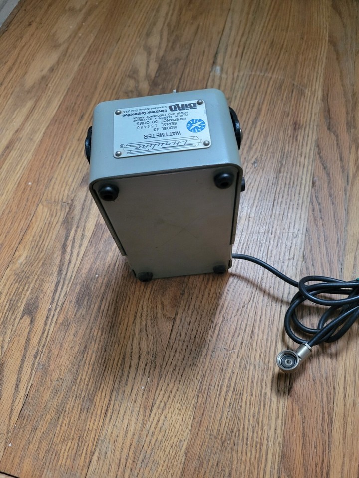 Bird Model 43 Thruline Wattmeter | eBay