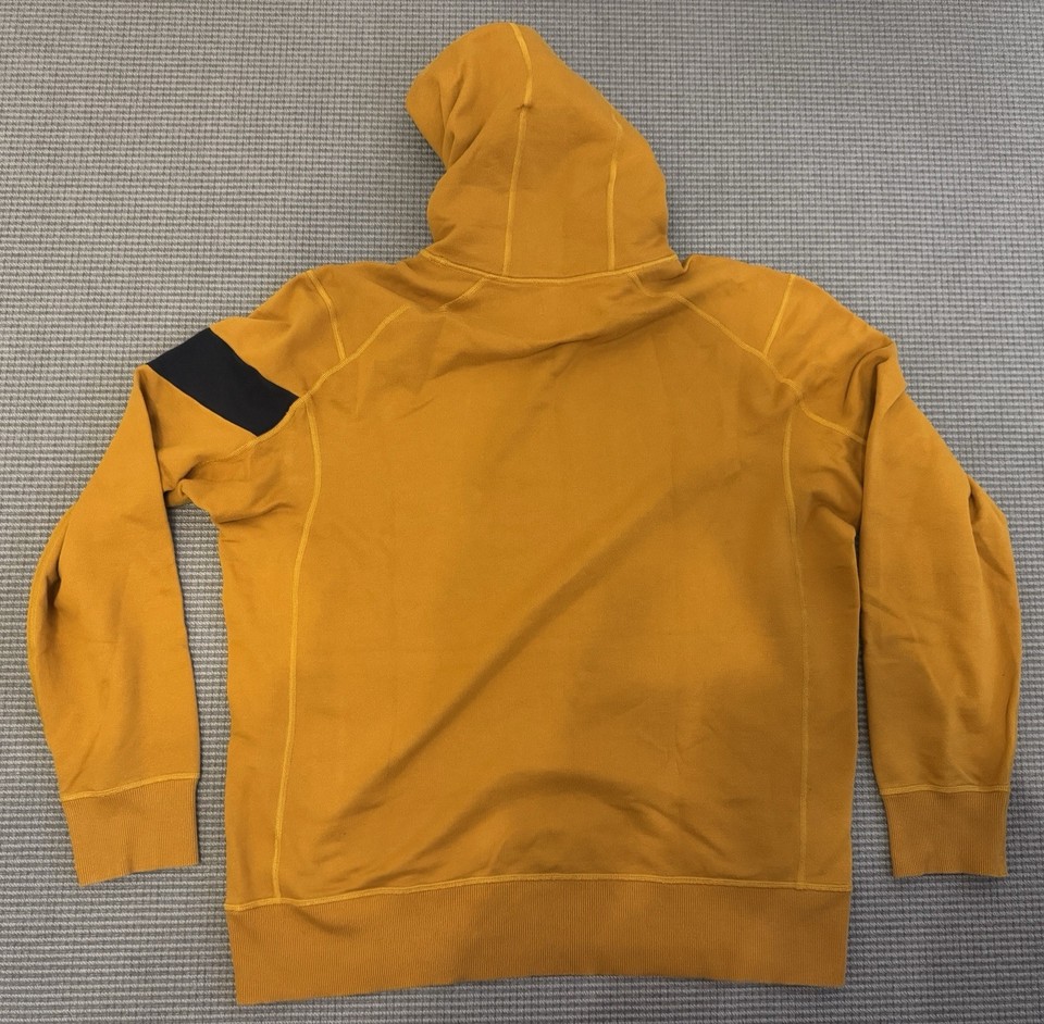 Rapha Hoody In Mustard/Gold Colour with black band on arm. Size XL | eBay UK