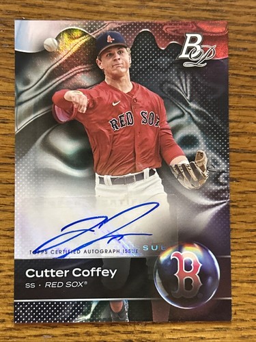 2023 Bowman Platinum Top Prospects Autographs Cutter Coffey #TOP-76 ...
