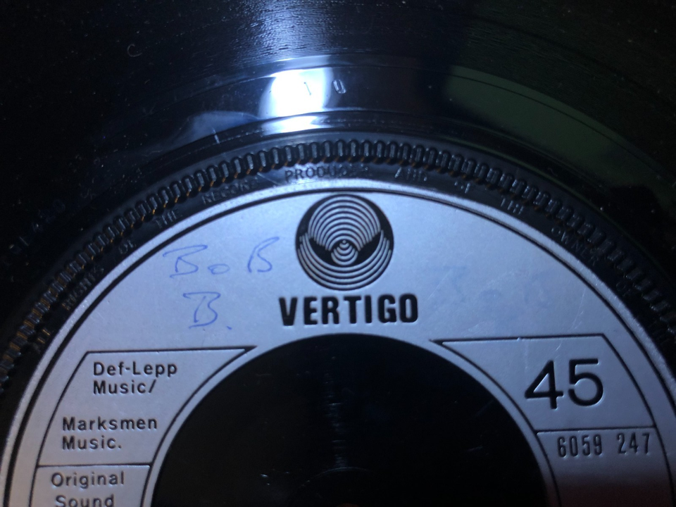 DEF LEPPARD - WASTED & HELLO AMERICA - 7 " VINYL SINGLE RECORD 1979 ...