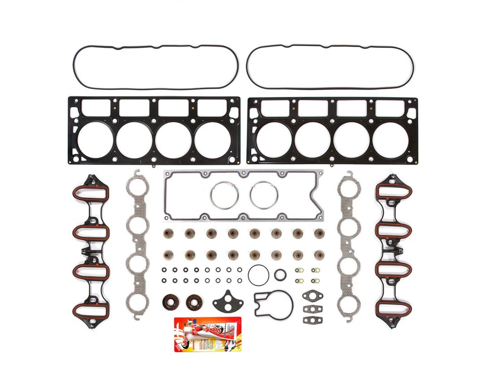 6.0 LQ9 Engine Rebuild Kit with Flat Tops FITS: 2004-2007 Chevy GMC 6 ...