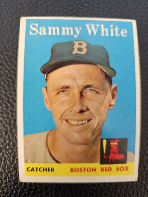 1958 Topps #414 Sammy White VG Boston Red Sox Vintage Baseball | eBay