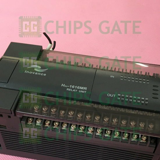 1PCS Used Inovance PLC controller H2U-1616MR relay unit Fast Ship | eBay