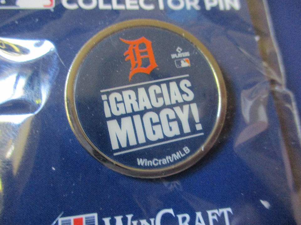 Miguel Cabrera Gracias MIggy ! MLB Collectors Pin NIP * | eBay