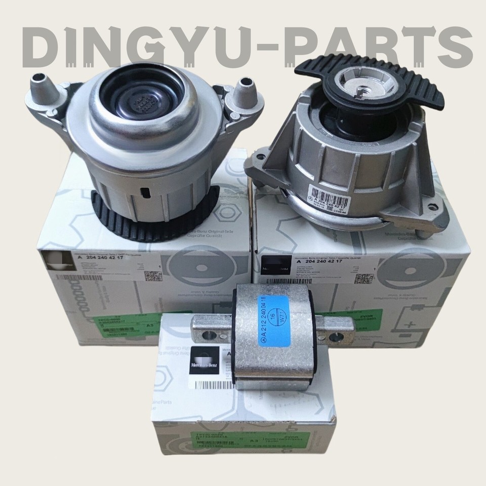3X OEM Engine mounts For Mercedes-Benz W204 W212 C180 C200 C250 E260 ...