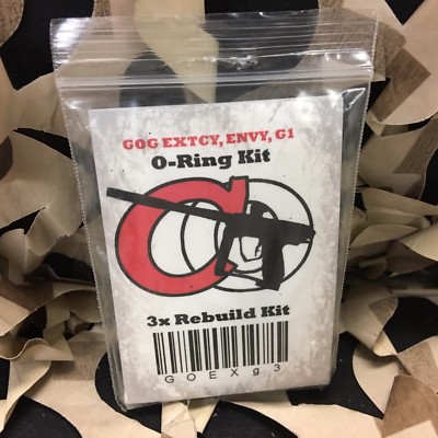 NEW Captain O-Ring Complete Kit 3x Rebuild (Bag) - GOG Extcy/Envy/G1 | eBay