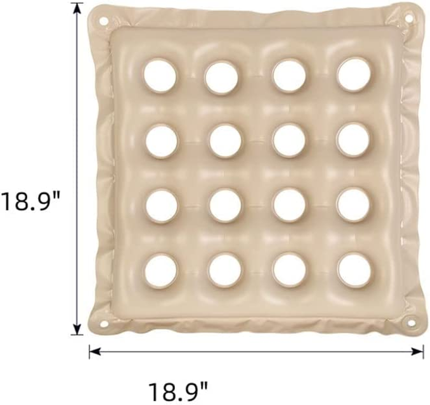 Inflatable Seat Cushions for Pressure Relief, Wheelchair Waffle Pads ...