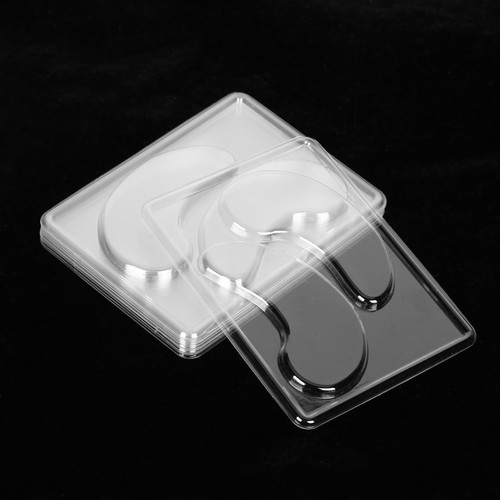 25pcs Transparent DIY Eye Mask Mold Portable Reusable Eye Mask Patch ...