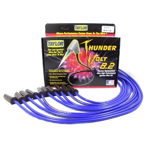 Taylor Spark Plug Wire Set 82645; ThunderVolt 8.2mm Blue for 04-06 ...