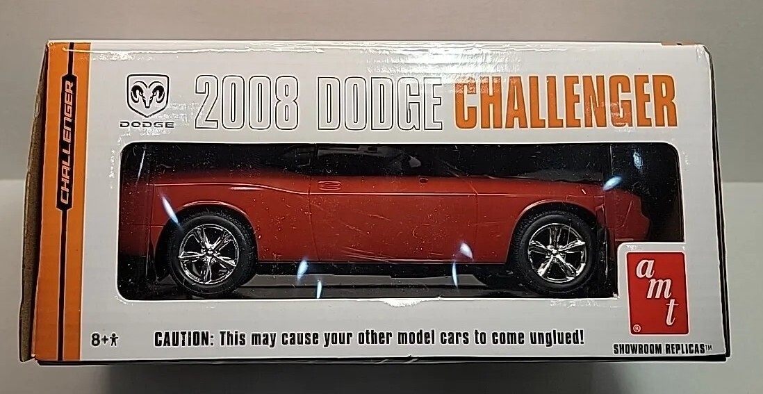 AMT 2008 DODGE CHALLENGER SRT PROMO'S 1/25 SCALE (1 of 7000) | eBay