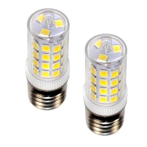 2-Pack HQRP 400-450 Lumen E17 LED Bulb for Whirlpool 8206232A Bulb ...