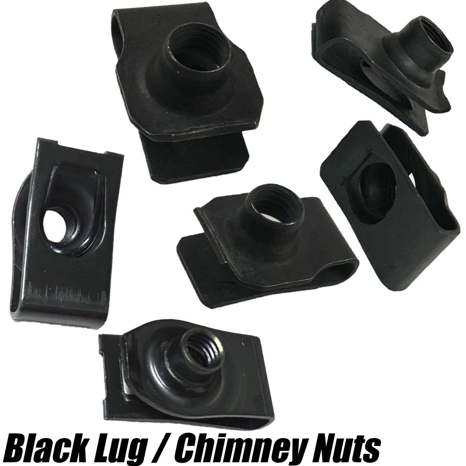 M6 M8 M10 Chimney U Nuts Lug Nut Speed Fasteners Spire Captive Clips ...