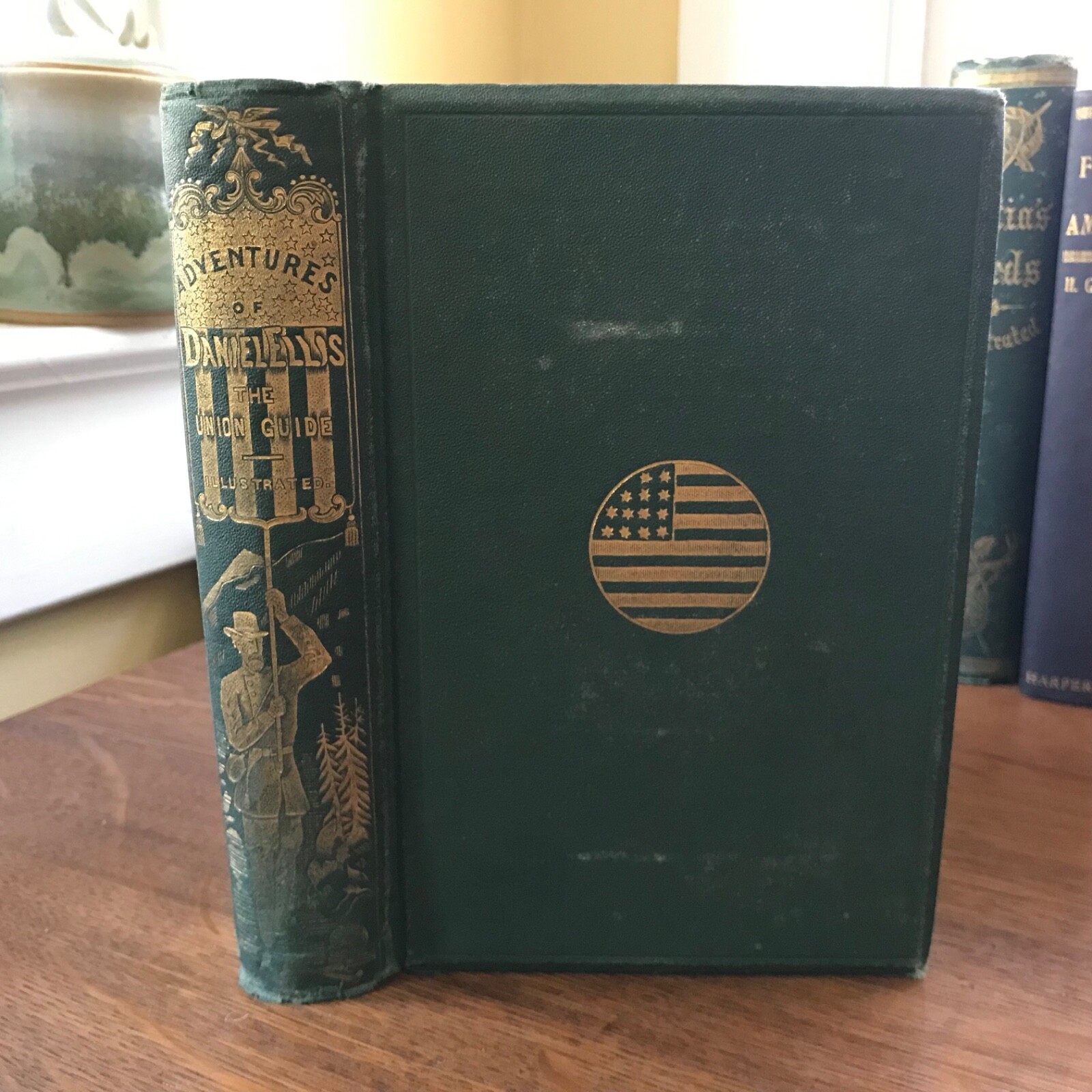 1867 Thrilling Adventures of Daniel Ellis, The Great Union Guide of E ...