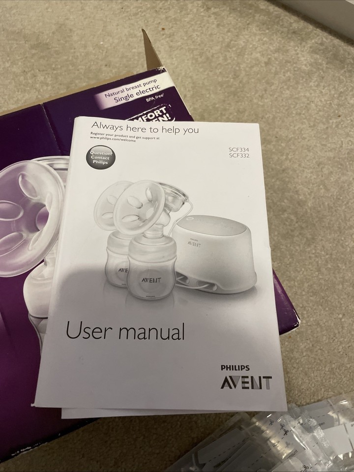 Philips Avent Natural Breast Pump - Single Electric - Used | eBay UK