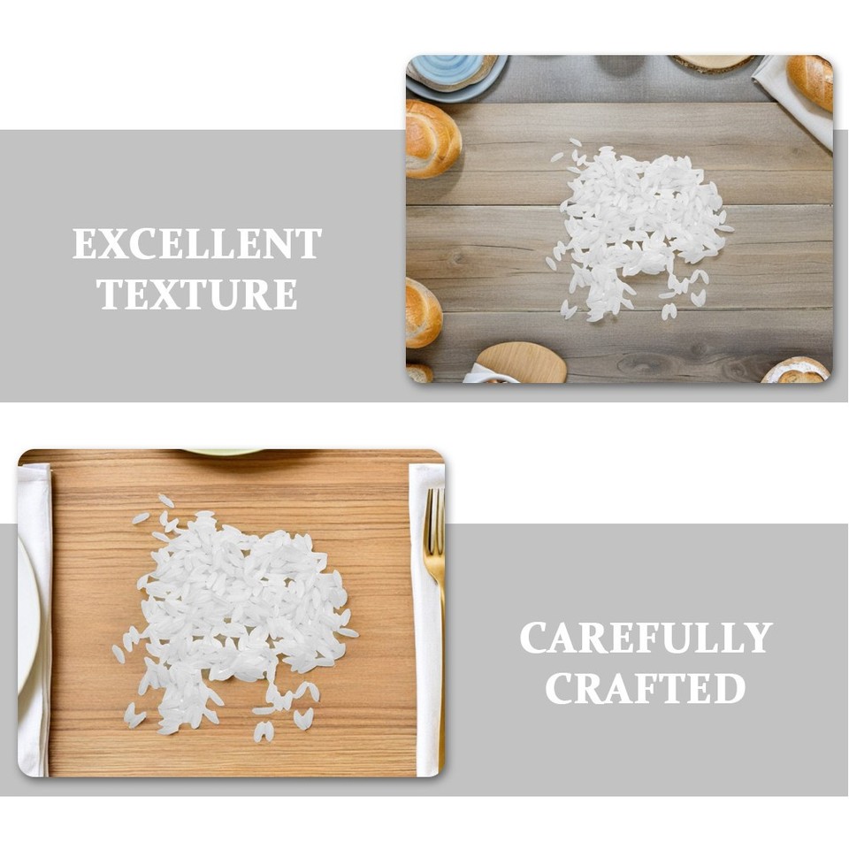Simulation Rice Model Lifelike Props Realistic Ornament Fake Food ...