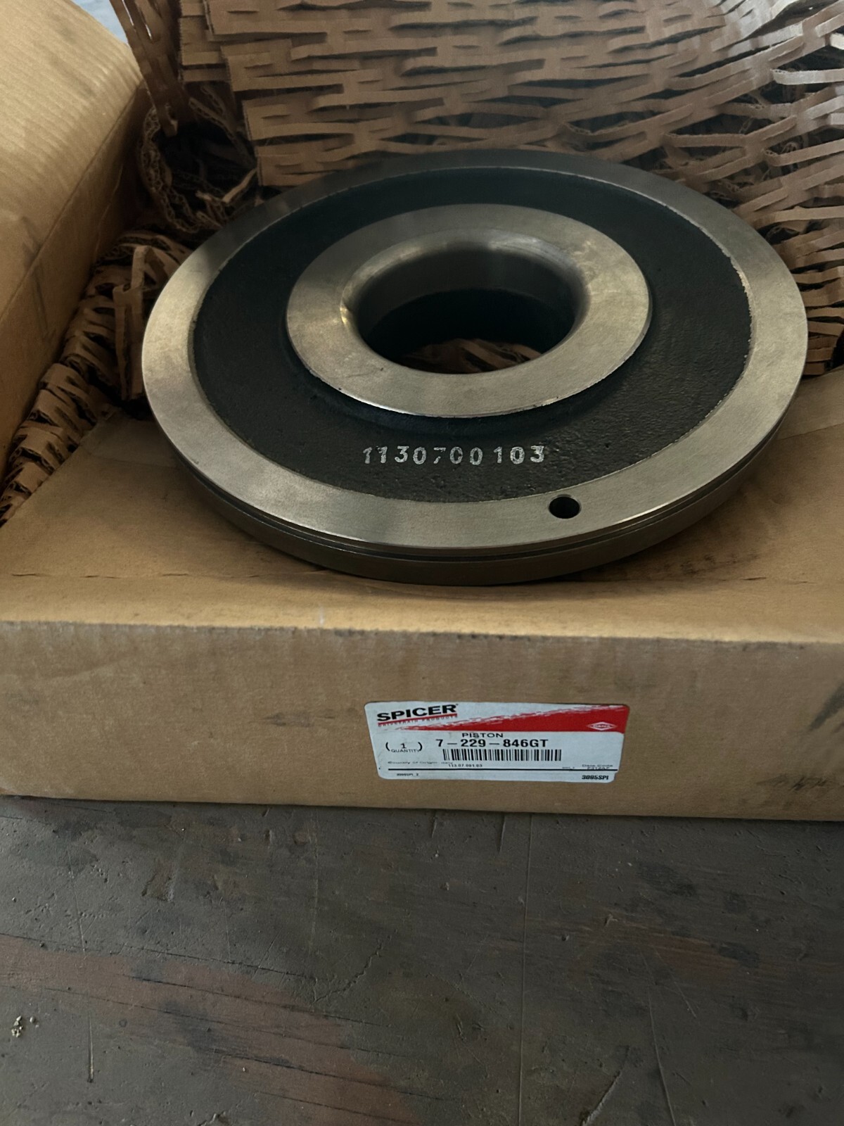 Genie Lift Parts - Piston for Front Axle Genie Telehandler - 7-229 ...