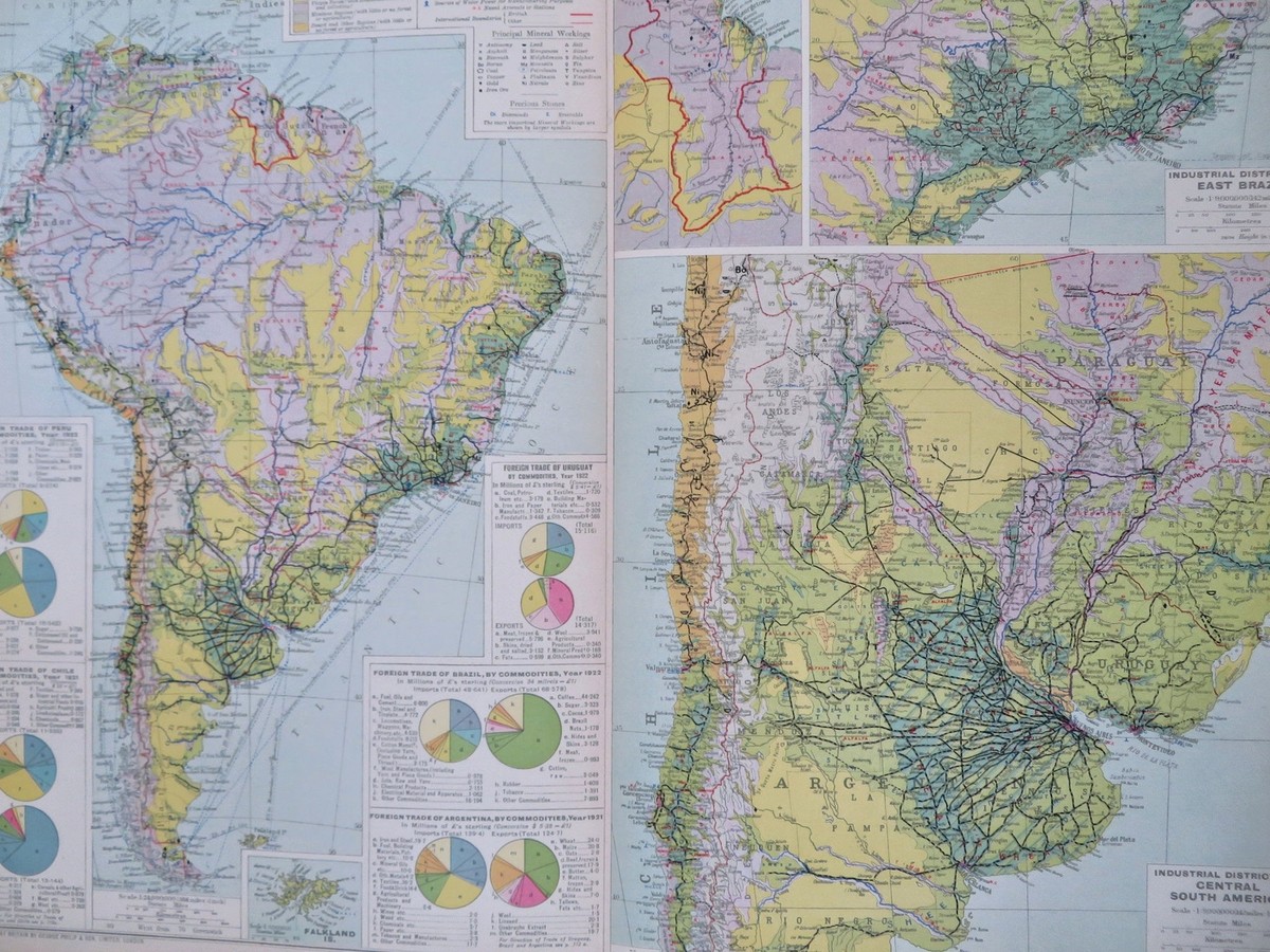 Thematic Map Of South America South America Students | Britannica