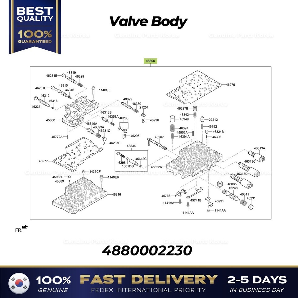 ⭐Genuine⭐ Valve Body 4880002230 for Hyundai Accent Kia Ray Picanto | eBay
