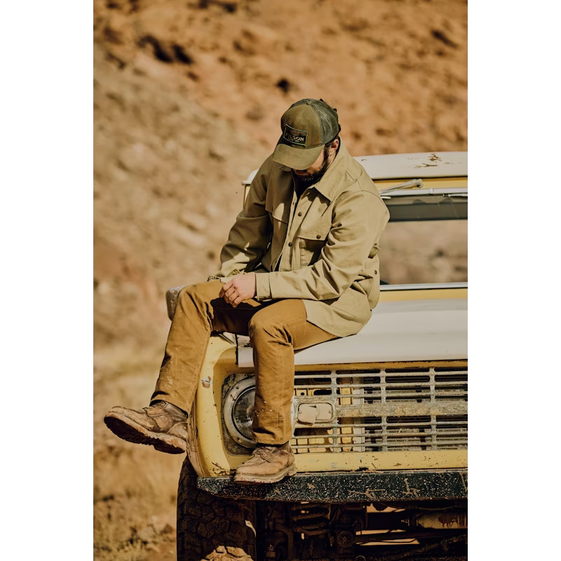 Filson Dry Tin Cruiser 20277929 Gray Khaki Light Tan Beige Tin Cloth ...