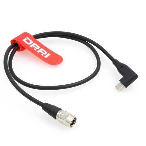 Hirose 4Pin to USB Type C Right Angle PD Power Cable for Zoom F4 F8 ...