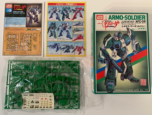 1984 IMAI Genesis Climber Mospeada AFC-01I Armo-Soldier Legioss 1/72 ...