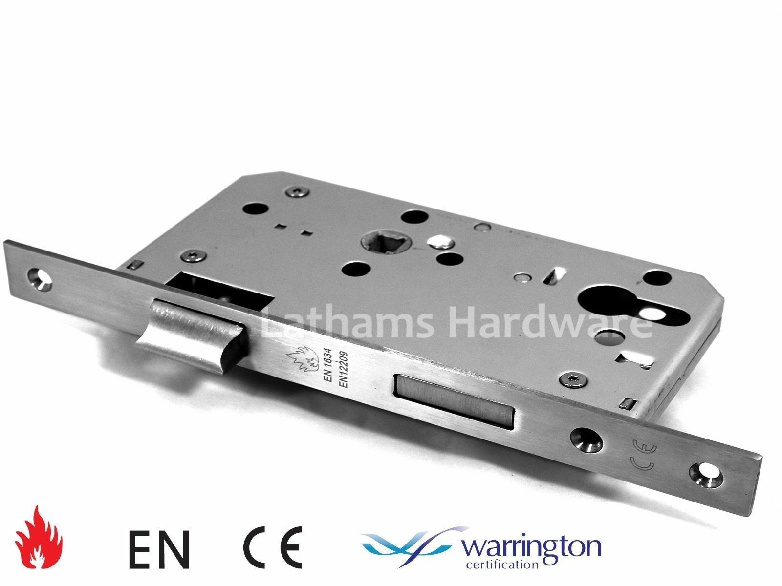 Mortise Lock - 55mm Backset / 72mm PZ CE Door Sash Lock Euro Profile ...