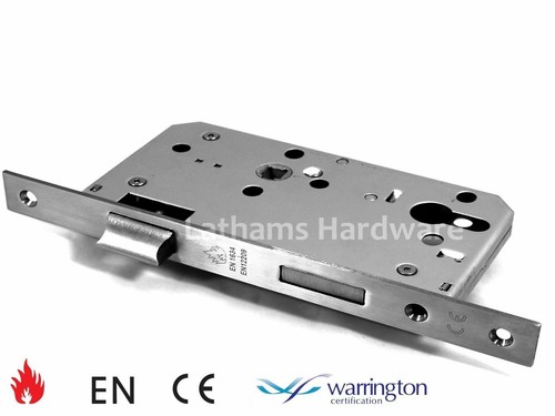 Mortise Lock - 55mm Backset / 72mm PZ CE Door Sash Lock Euro Profile ...