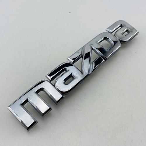 2004-2009 Mazda 3 Emblem Badge Letters Logo Symbol Trunk Rear Chrome ...