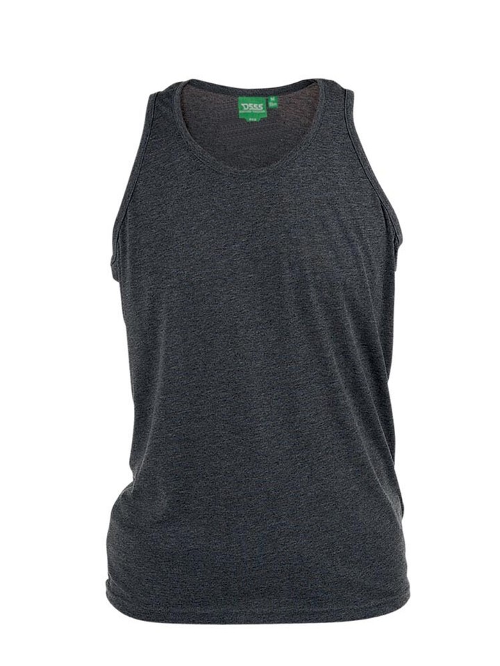 D555 Mens Long Length Pure Cotton Muscle Vest Duke Big Plus Sizes ...