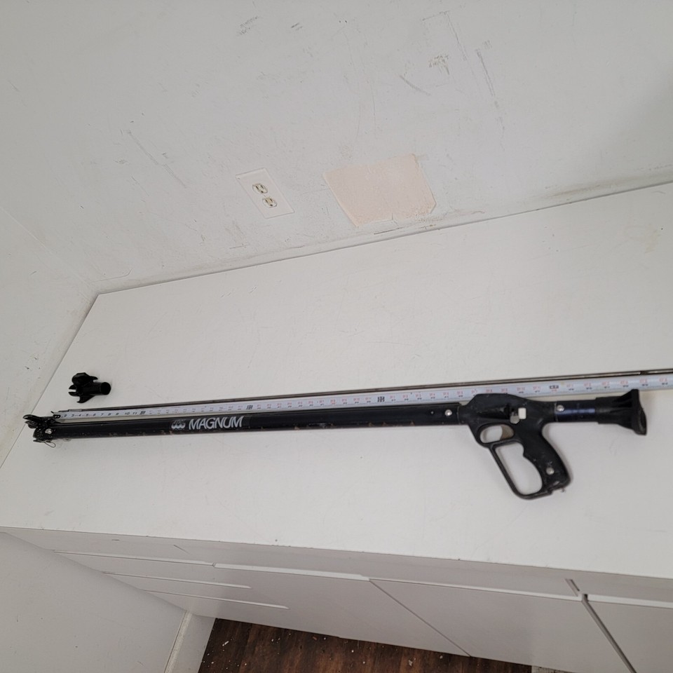 Vintage JBL Mini-Magnum 48" W/ 44" Spear Gun And Spear | eBay