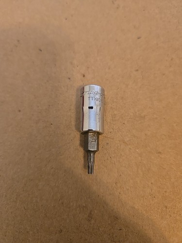 Snap On 1/4" Drive T10 Torx Bit Driver Socket TTX10E | eBay