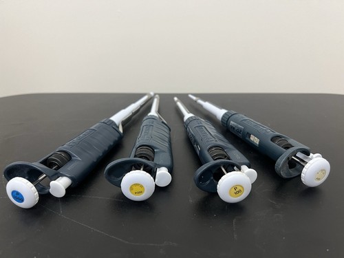 LAB STARTER KIT!!! GILSON PIPETMAN Pipette Set: P20 P100 P200 P1000 | eBay