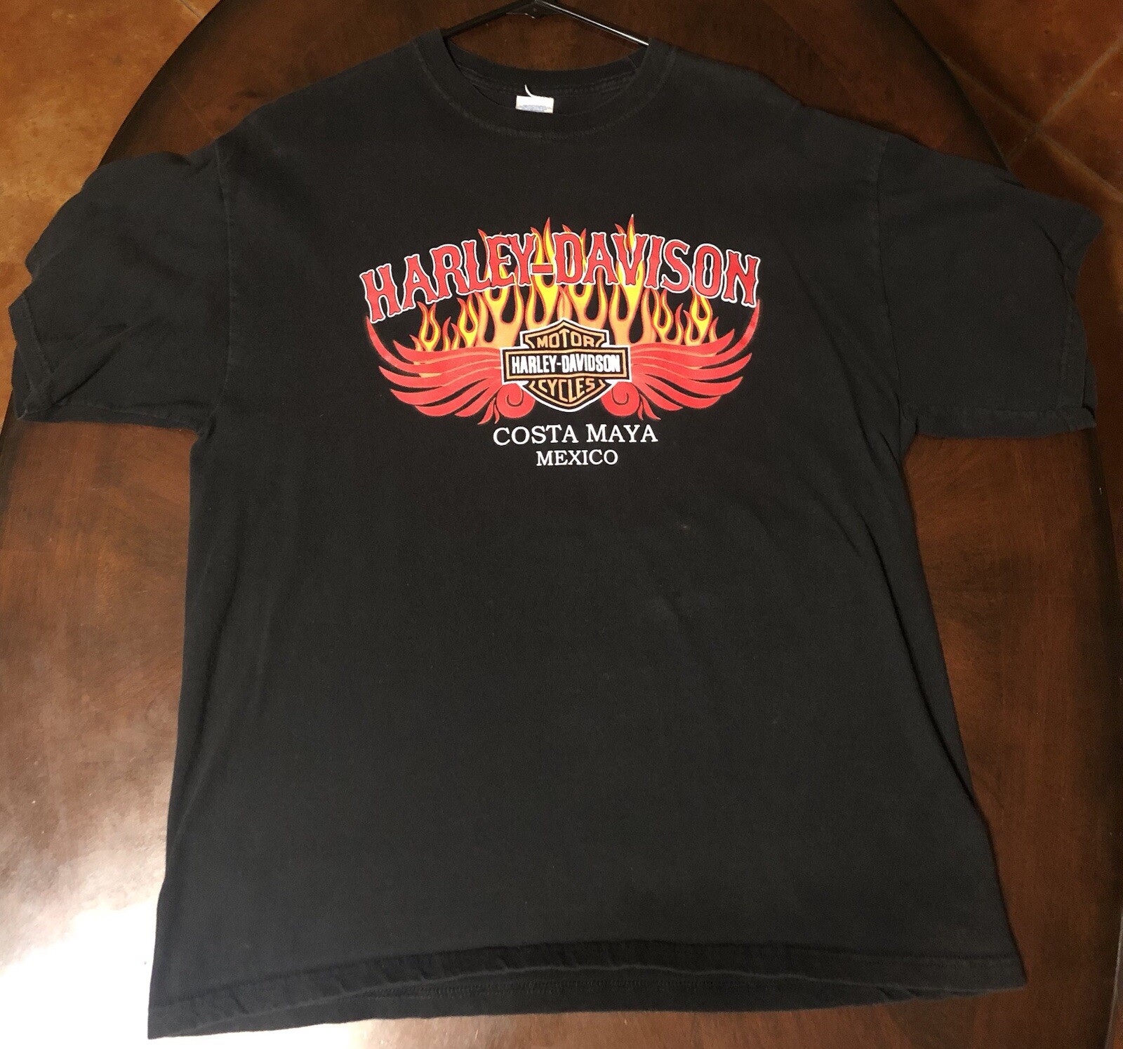 Harley-Davidson Mens T-Shirt Size Large Costa Maya Mexico | eBay