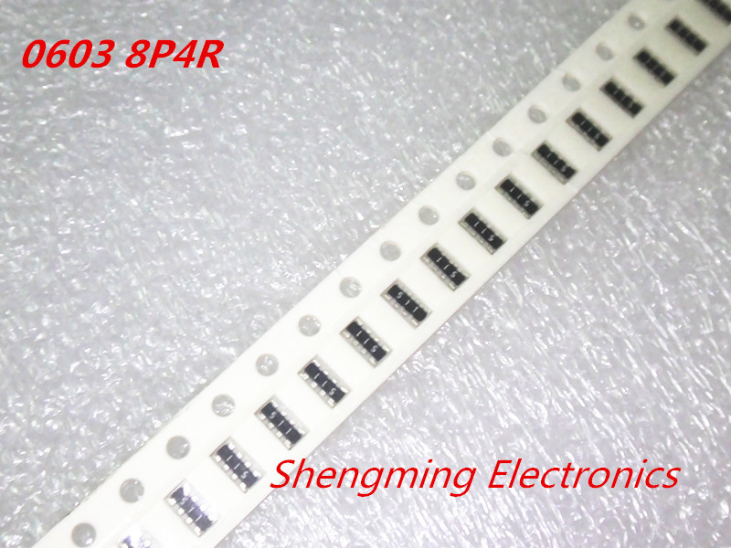 100pcs 8pins 5K1 5.1K ohm 512 0603 8P4R SMD networks Resistor 4 rows | eBay
