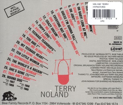 TERRY NOLAND HYPNOTIZED NEW CD 4000127154286| eBay