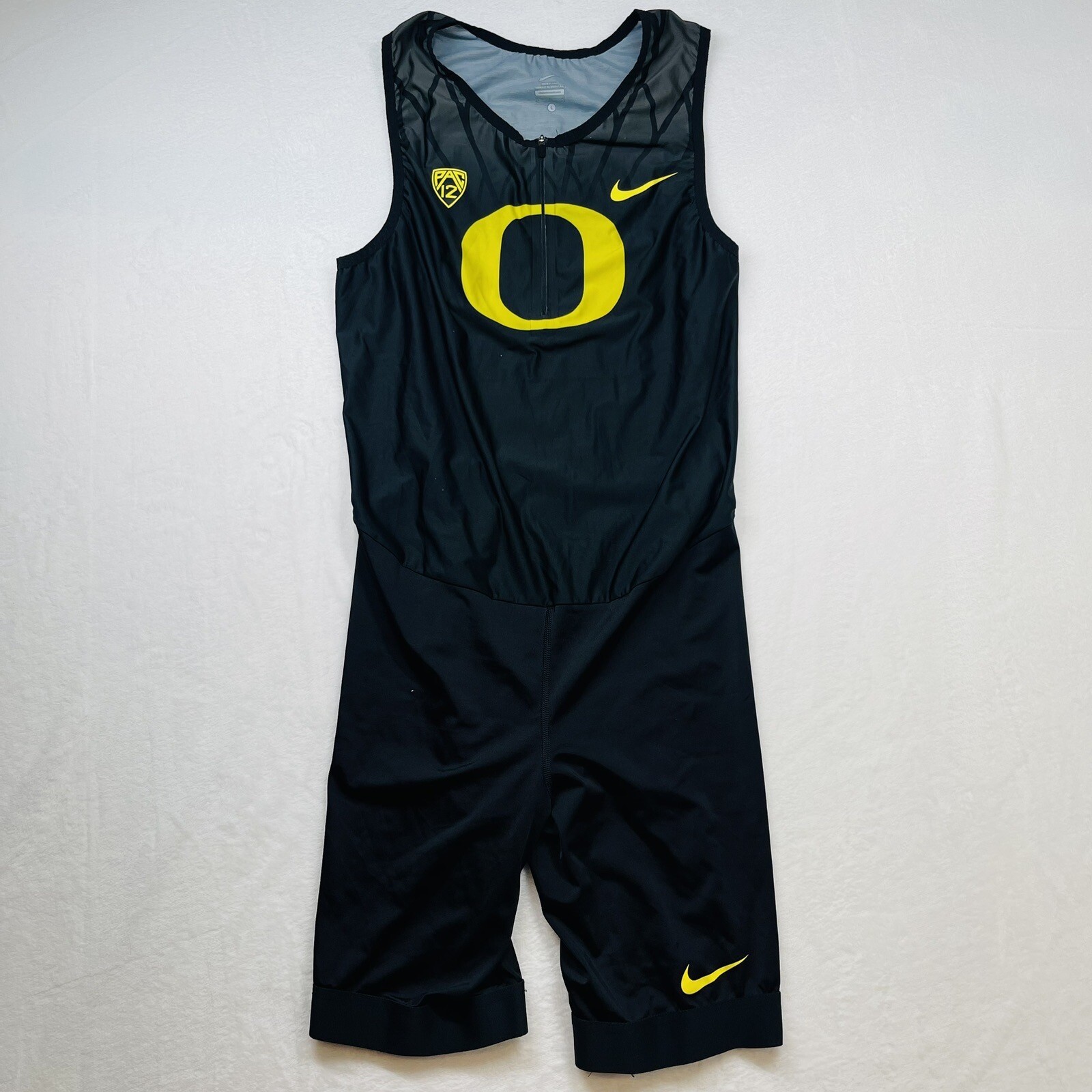 Nike Oregon Duck Track & Field Team Issued Speedsuit … - Gem