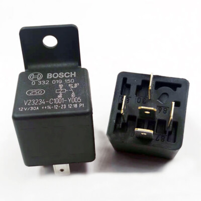 2PCS BOSCH 0332019150 V23234-C1001-Y005 12VDC 30A Power Relay 5Pins | eBay