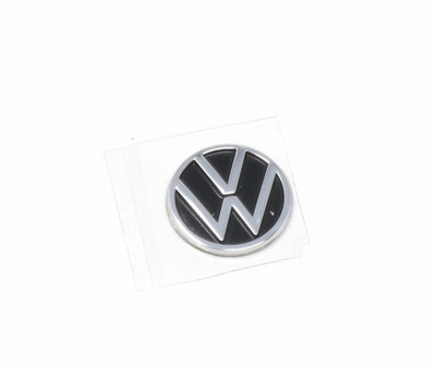 VW Emblem Car Key New Logo 10mm Ignition Key Badge Genuine 5H0837891FOD ...