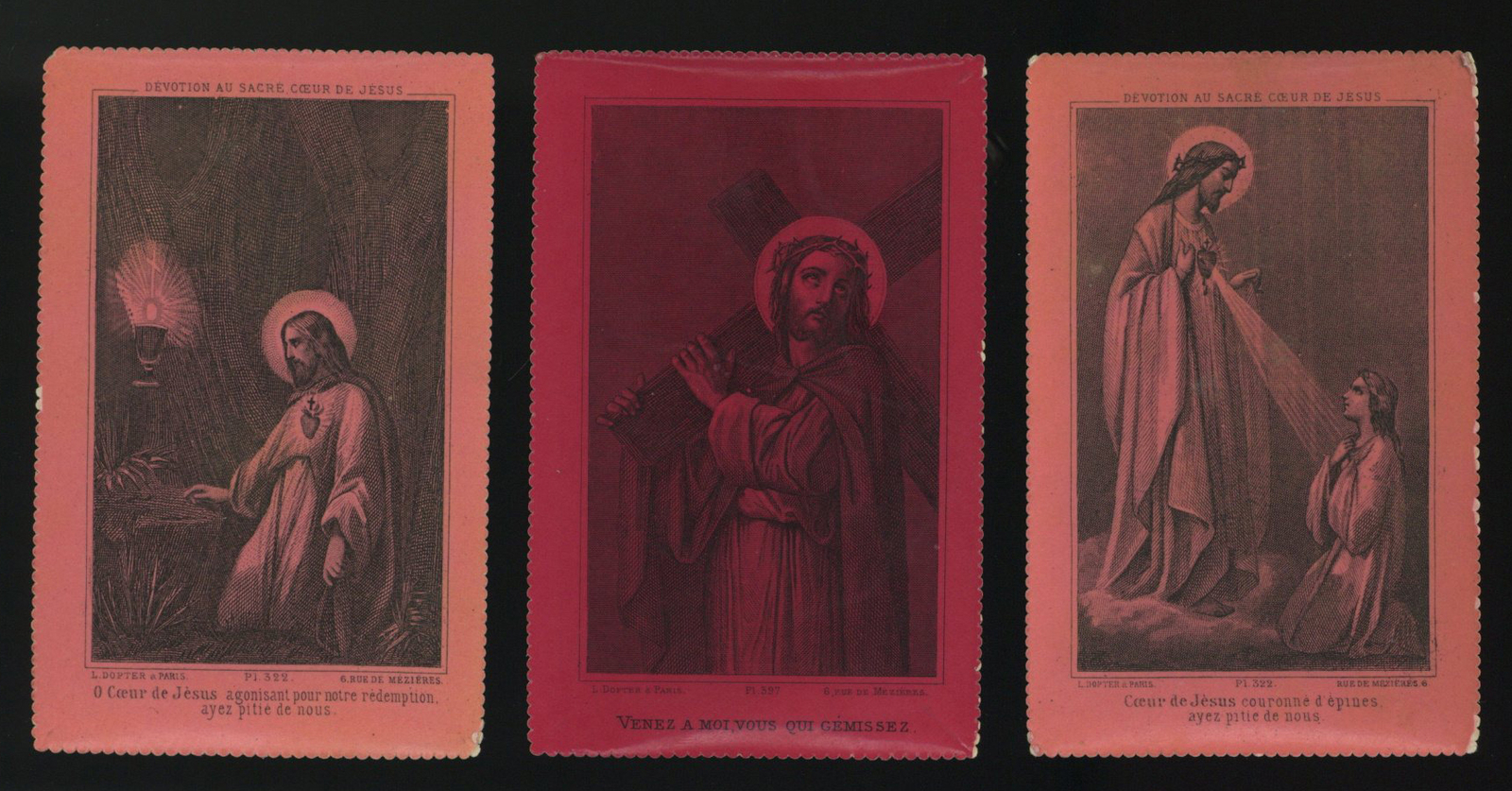 lotto santini-holy cards lot-lot images pieuses-konvolut ...