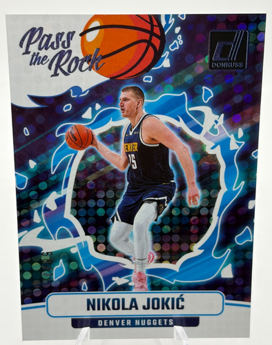 Nikola Jokić - 2024-25 Panini Donruss - Pass the Rock #8 - Denver ...