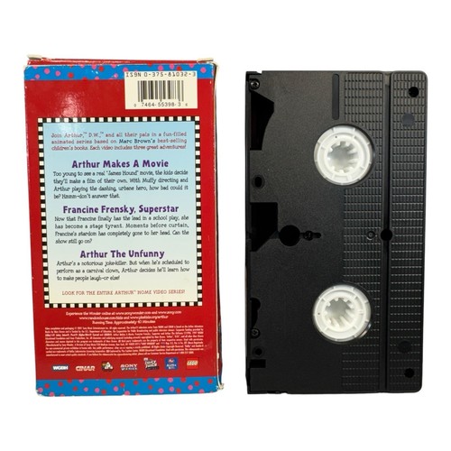 Arthur Makes a Movie (VHS, 2002, Sony Wonder) Vintage Tape Very Clean ...
