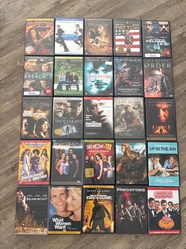 Lot of 25 DVD's Action, Adventure, Comedy, Romance, Drama | eBay