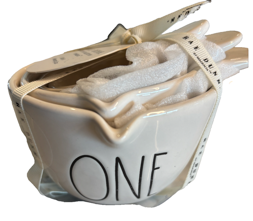 Rae Dunn White Number Nesting Measuring Cups Set of 4 New | eBay