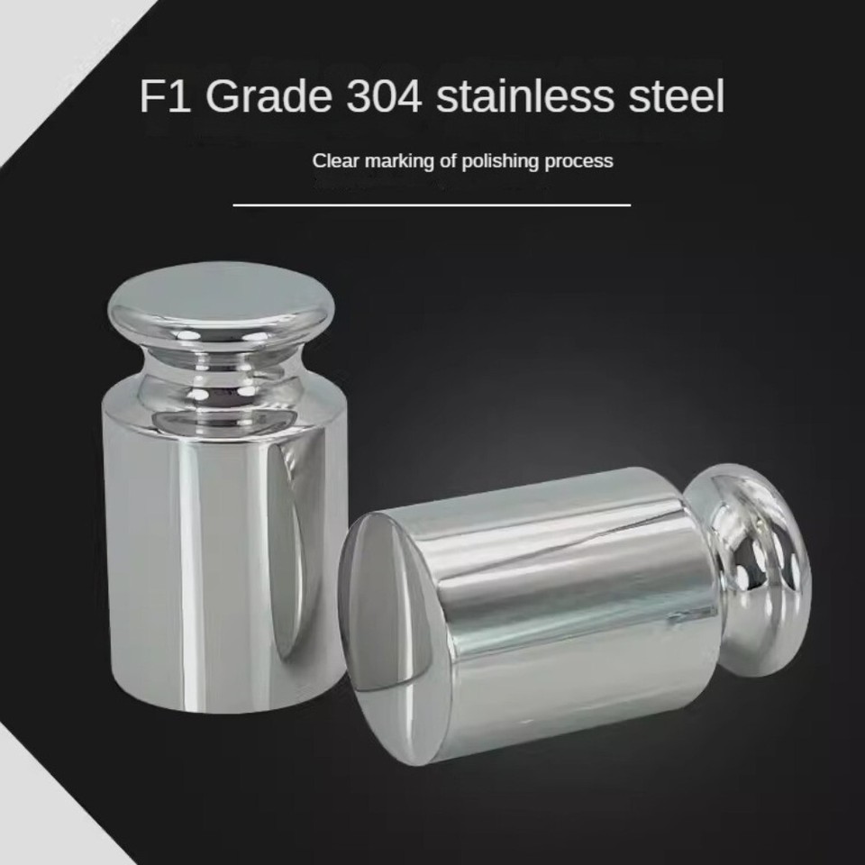F1 Grade Stainless Steel Standard Weights Set High Precision Electronic ...
