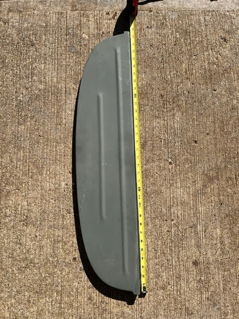 1928-1929 Ford Model A Upper Firewall Section Rat Hot Rod Jalopy TROG ...