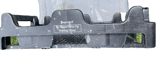 vtg Dr Pepper Seven Up Plastic Stacking Crate Carrier Rehrig Pacific Co ...